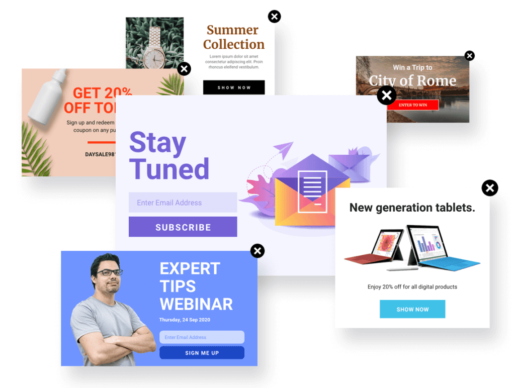 Personalized popups for every audience - Growmatik